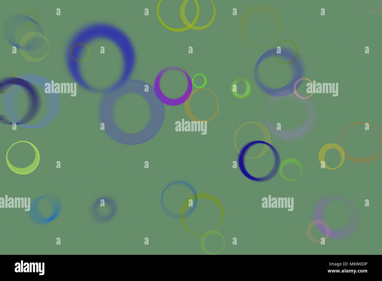 Random circle, ellipse or bubble shape, digital generative art for ...