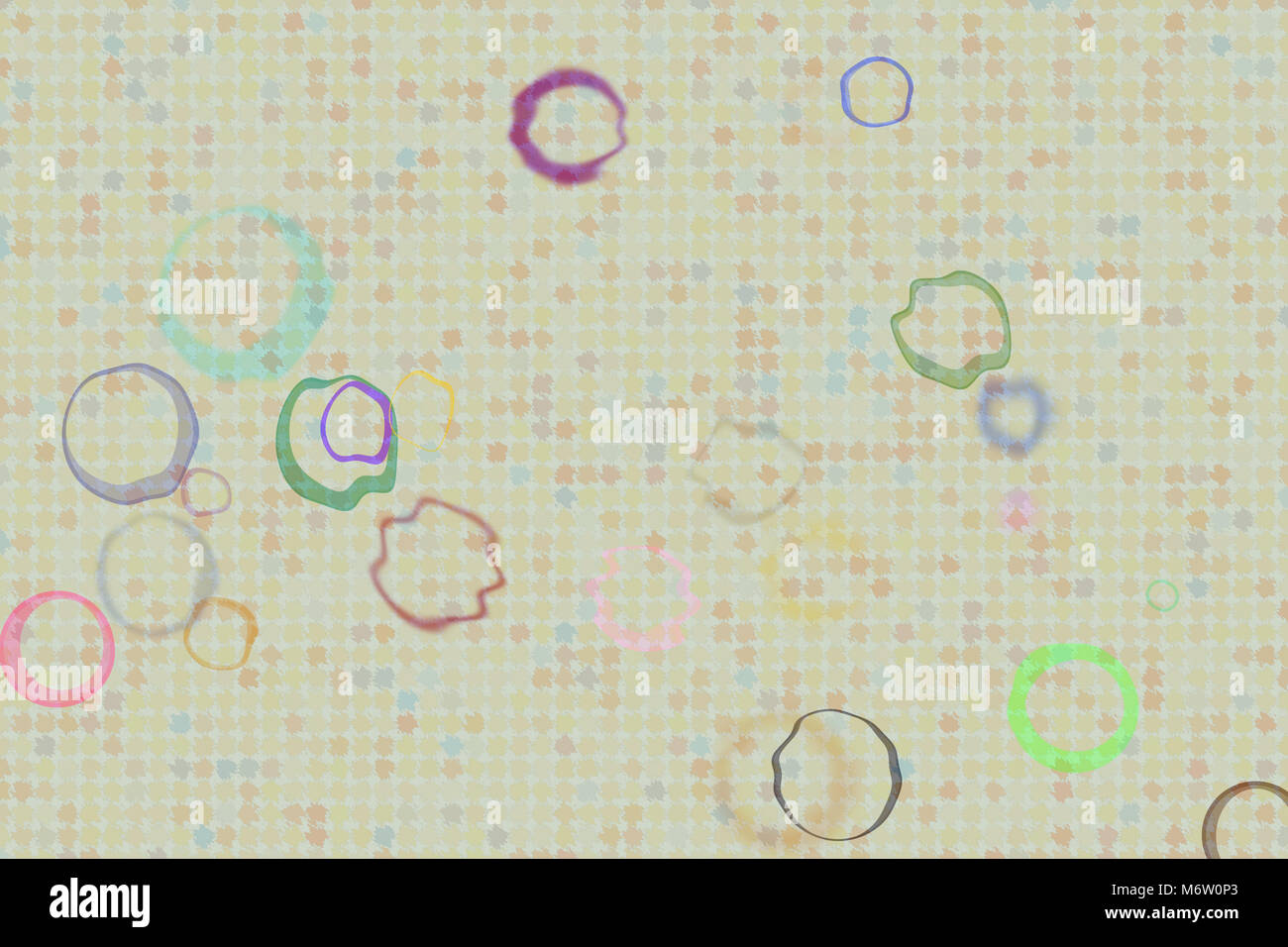 Generative circle or ellipse pixel mosaic for design wallpaper, texture ...