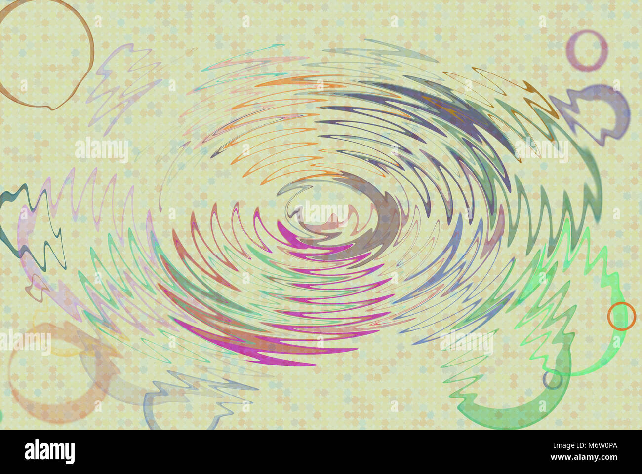 Generative circle or ellipse pixel mosaic for design wallpaper, texture ...