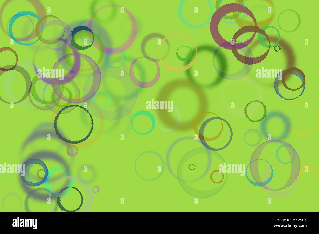 Random circle, ellipse or bubble shape, digital generative art for ...