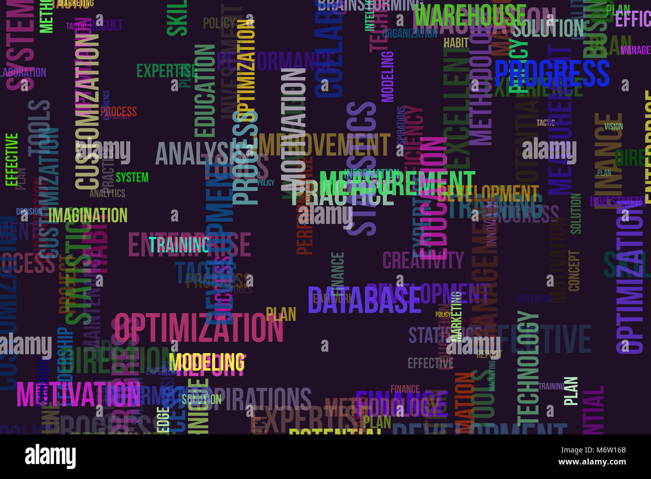 Business word cloud, for design wallpaper, texture or background Stock ...
