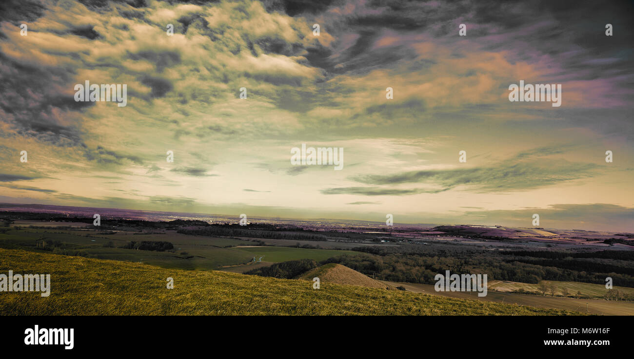 Countryside - Warminster - Wiltshire - UK Stock Photo - Alamy