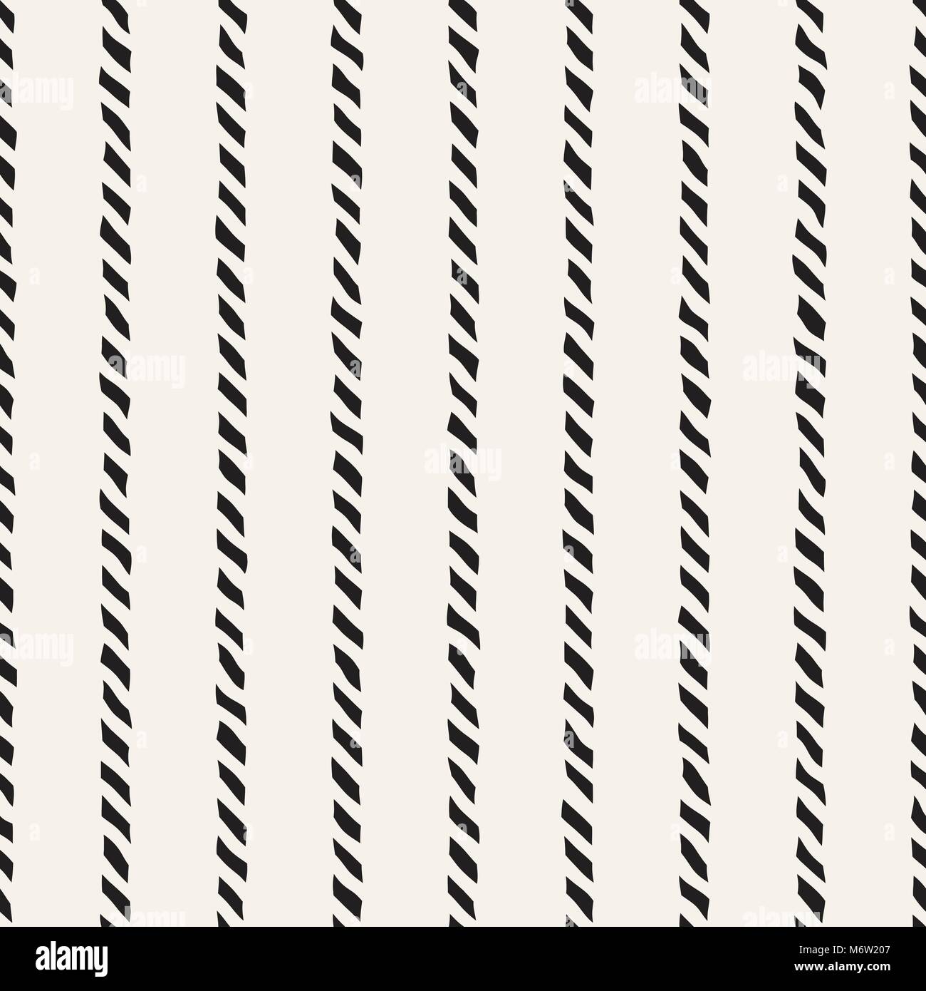 Hand drawn lines seamless pattern. Abstract geometric tiling background ...