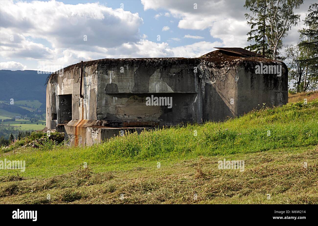olod military bunker Stock Photo - Alamy