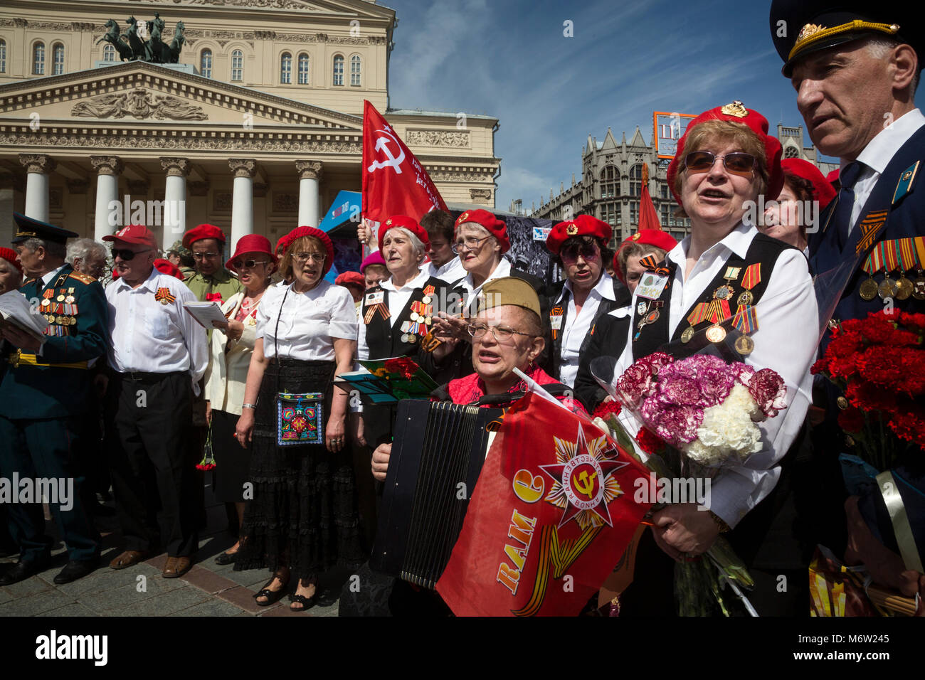 9 may moscow hi-res stock photography and images - Alamy