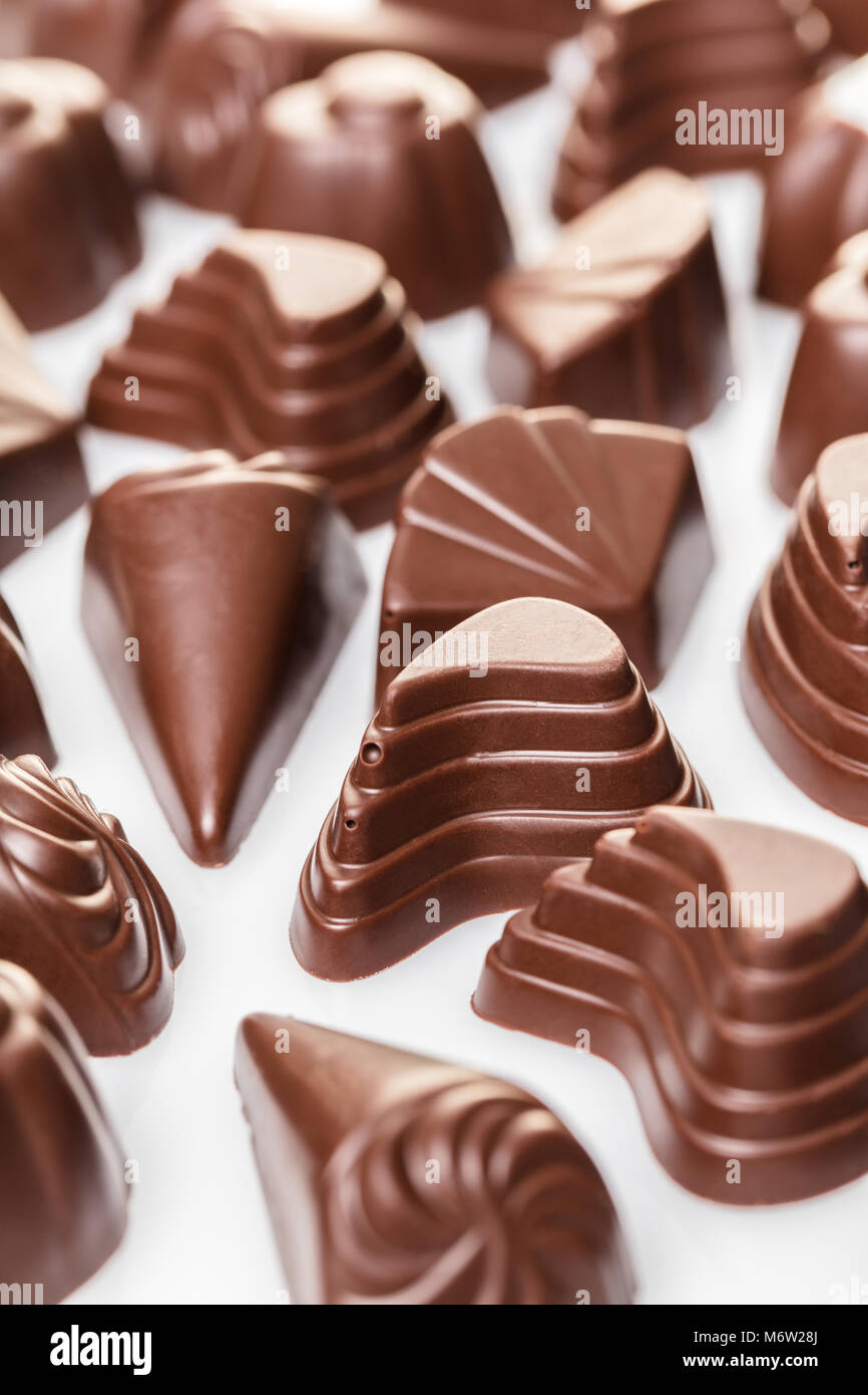 Set different chocolates in hi-res stock photography and images - Alamy
