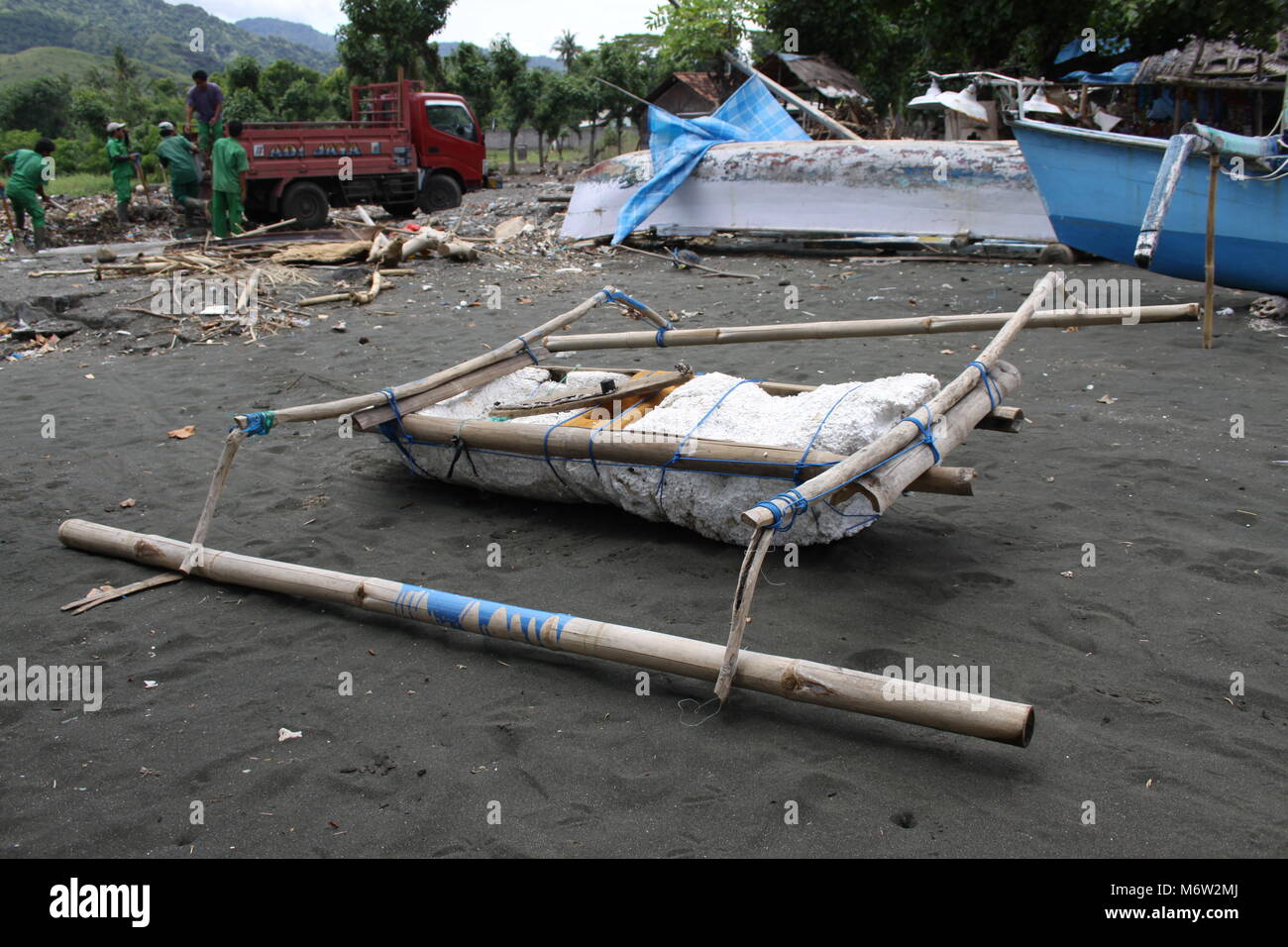 Self made fishing boat hi-res stock photography and images - Alamy