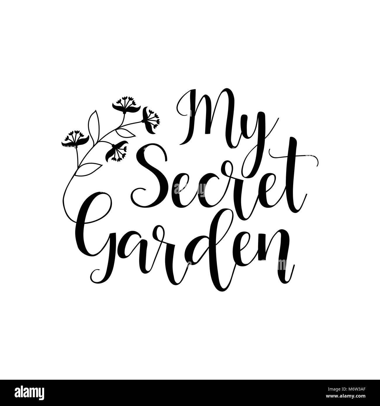 The secret garden illustration hi-res stock photography and images - Alamy