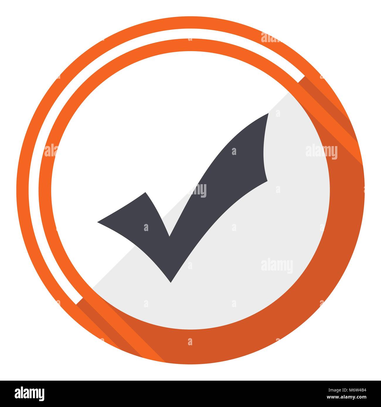 Accept vector icon Stock Vector Image & Art - Alamy