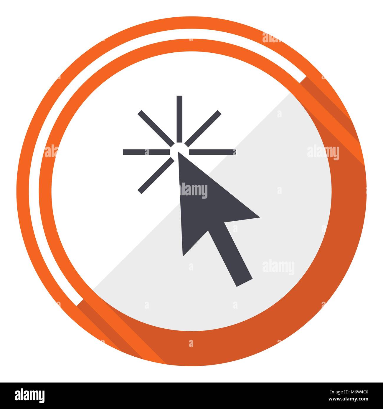 Download button with clicking mouse icon hi-res stock photography and images - Alamy