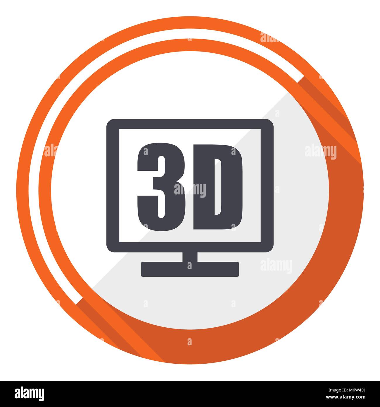 3d display vector icon Stock Vector Image & Art - Alamy