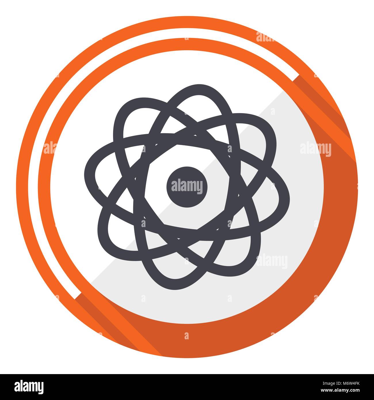 Atom vector icon Stock Vector Image & Art - Alamy