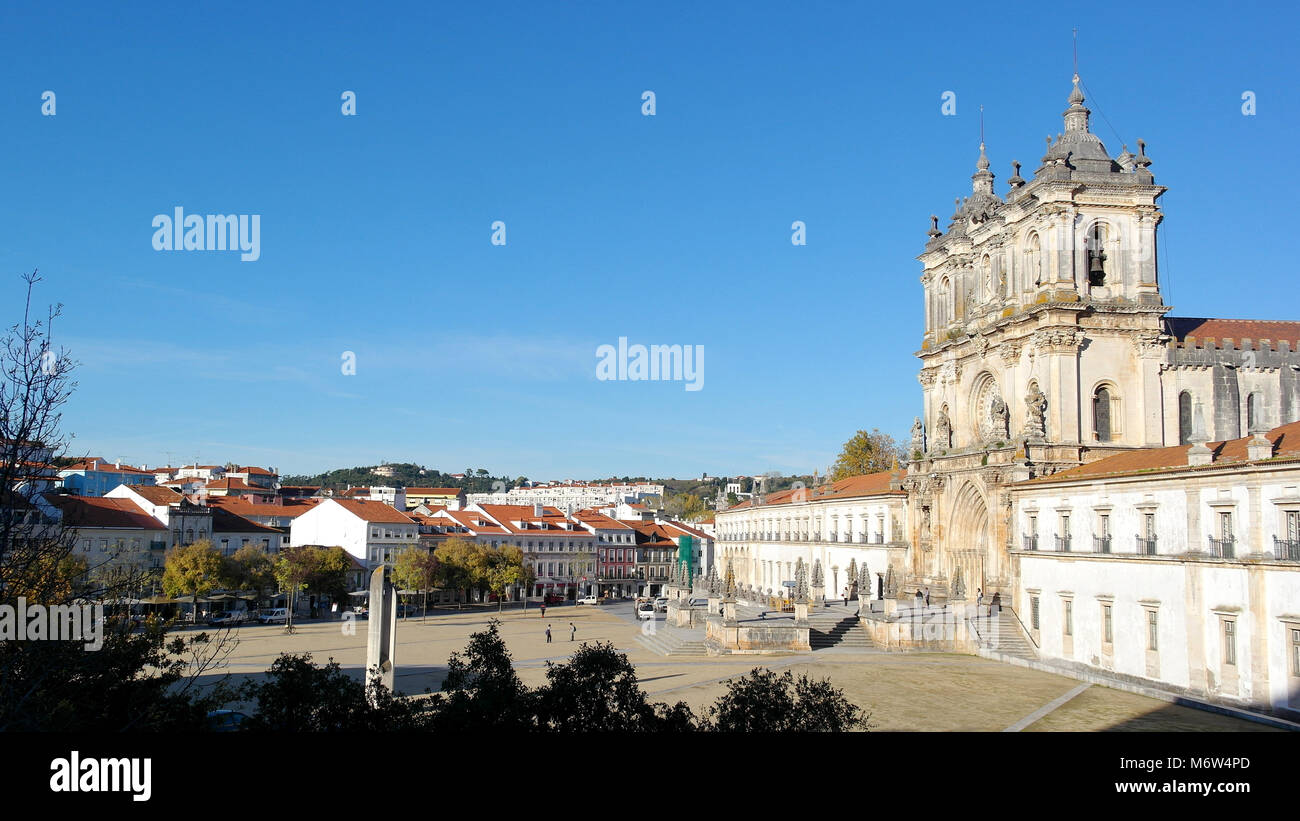 Monastery of Alcobaça, Alcobaça, Portugal Stock Photo - Alamy