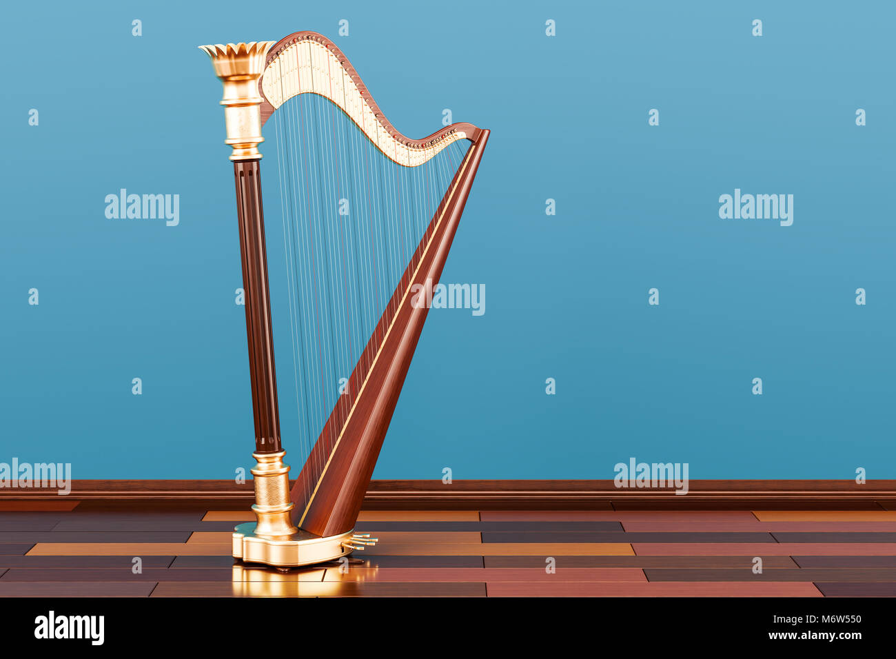 Harp room hi-res stock photography and images - Alamy