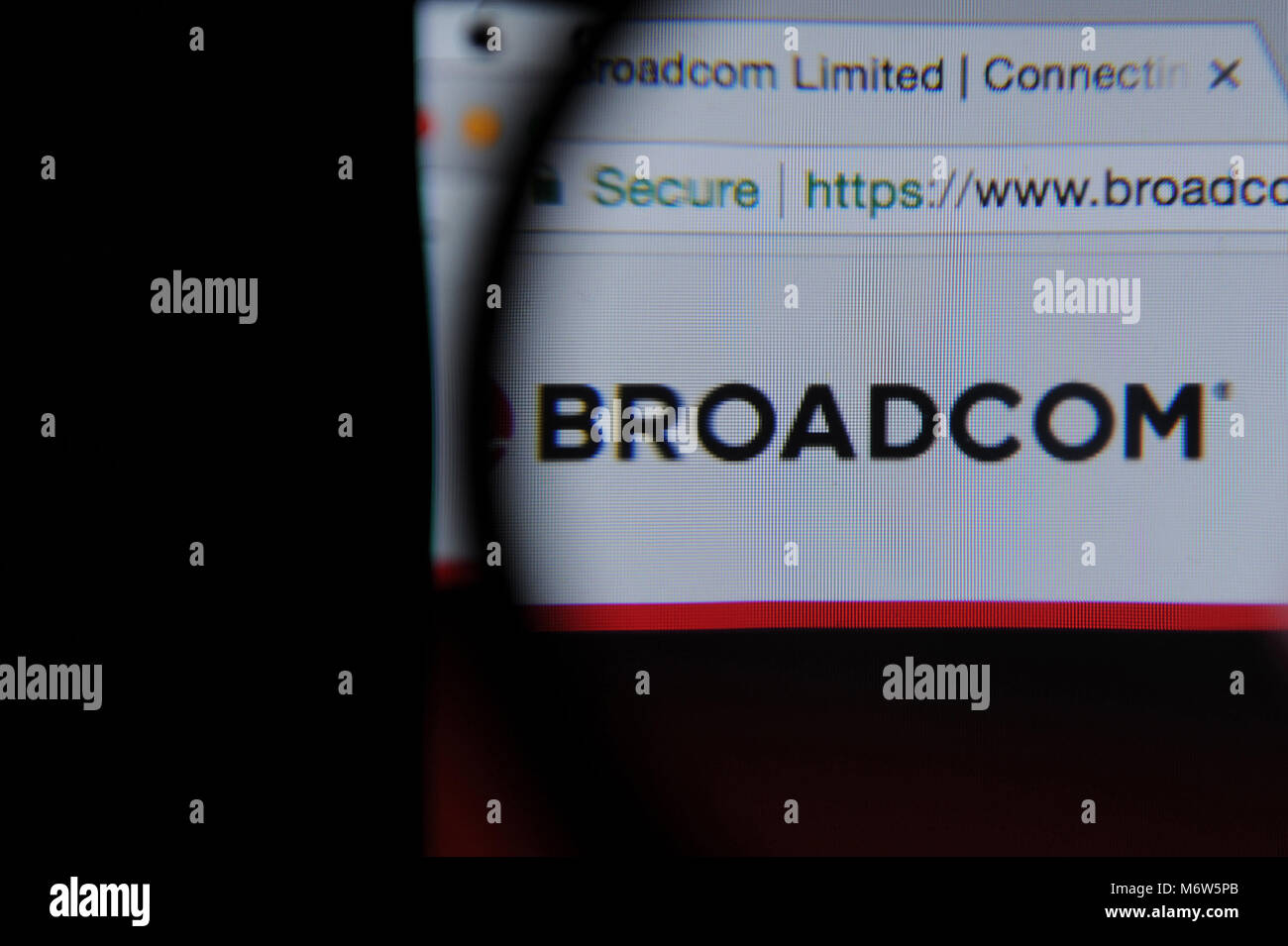Logo broadcom hi-res stock photography and images - Alamy