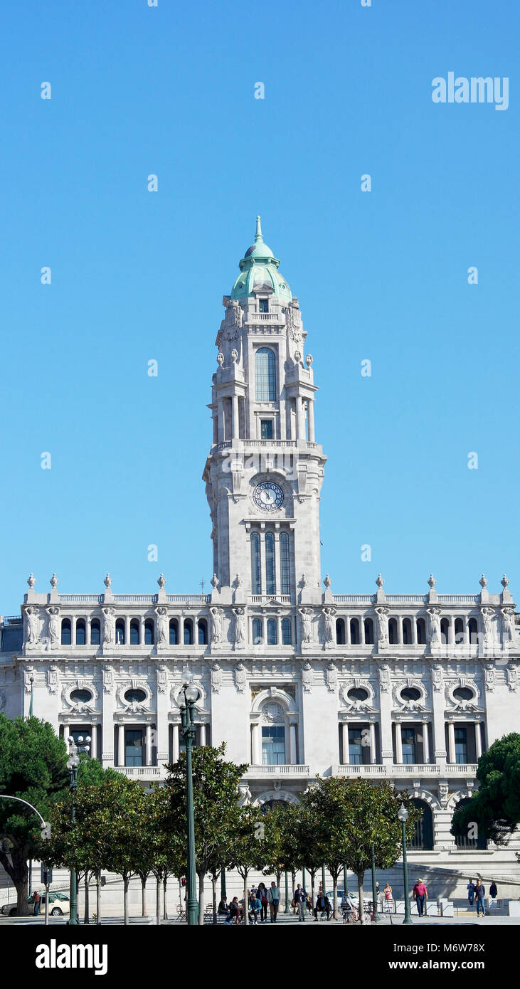 Porto City Hall, Porto, Portugal Stock Photo - Alamy