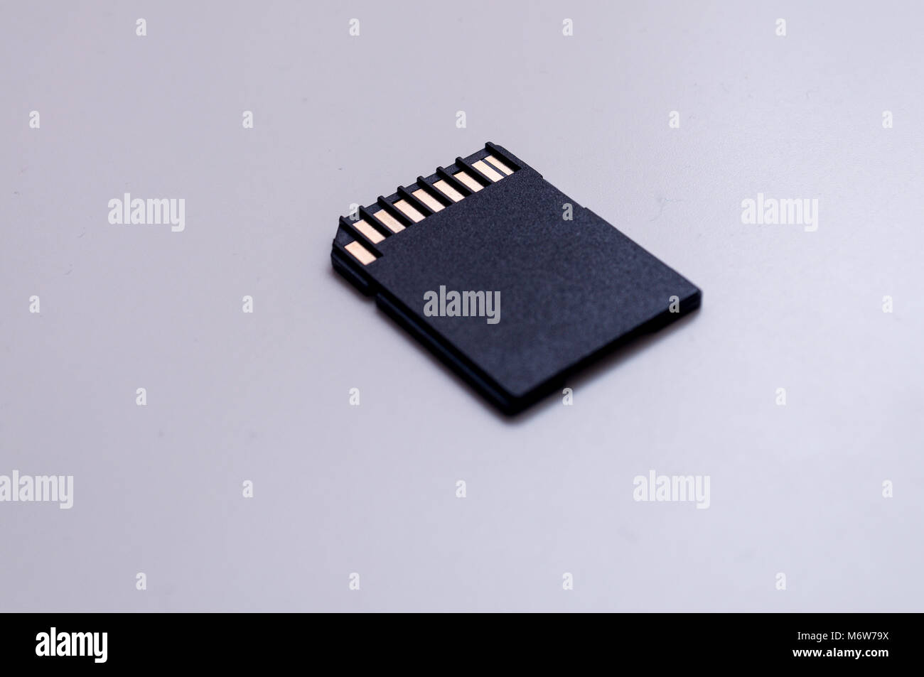 SD memory card. SDHC Memory Card Isolated on White Stock Photo - Alamy