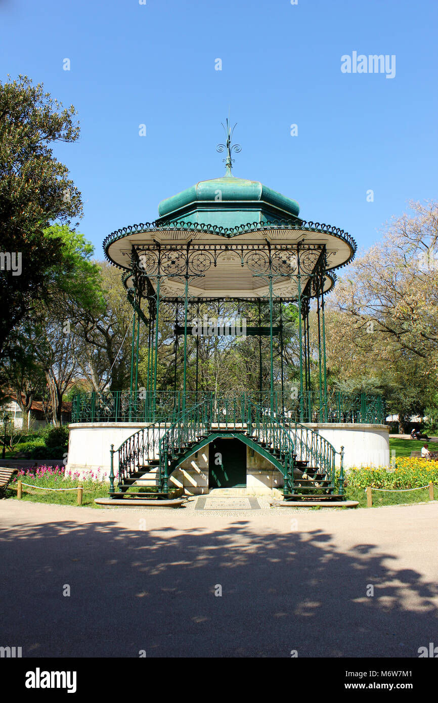 Estrela garden, Lisbon, Portugal Stock Photo - Alamy