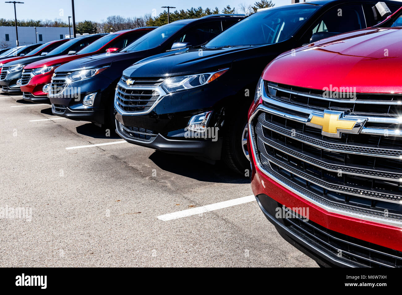 Indianapolis - Circa March 2018: Chevrolet Automobile Dealership ...