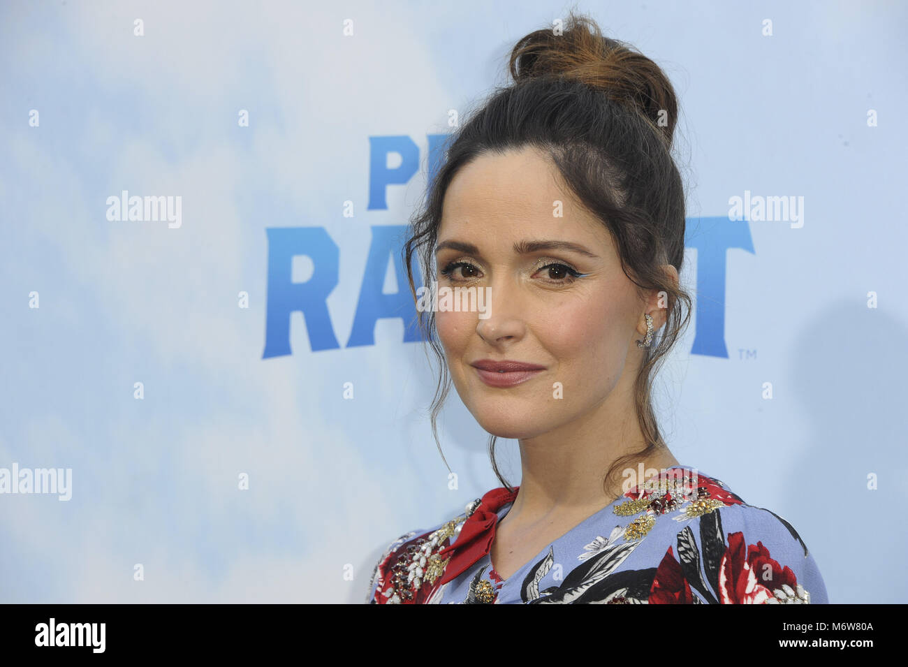 'Peter Rabbit' premieres at The Grove Featuring: Rose Byrne Where: Los ...