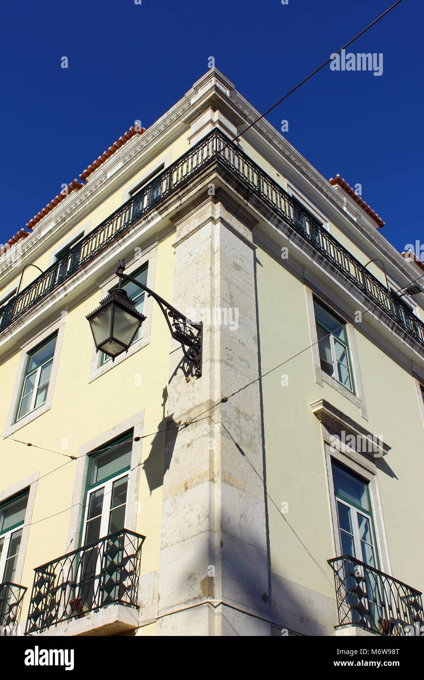 Old building, Lisbon, Portugal Stock Photo - Alamy