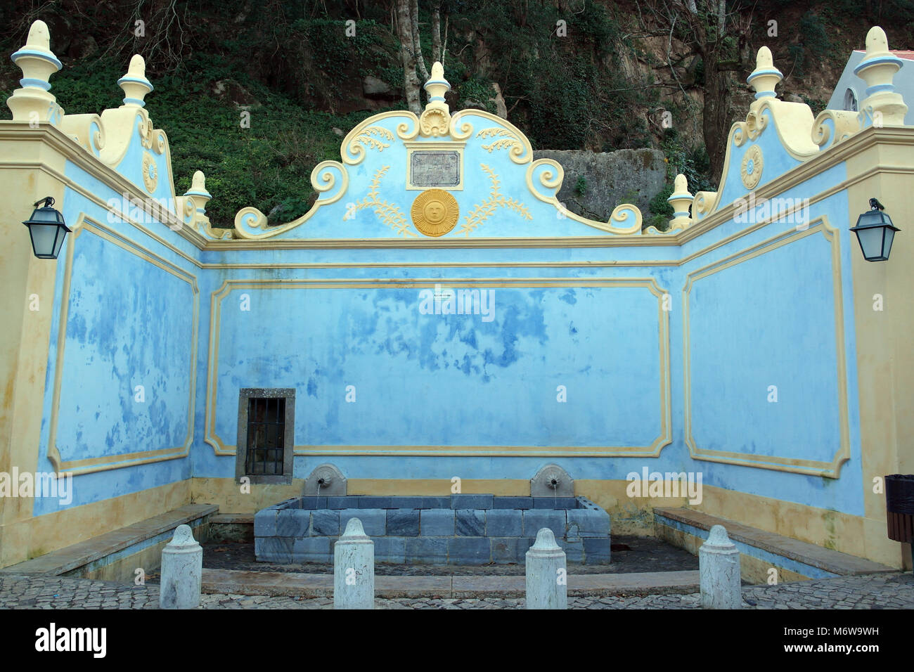 Fountain, Sintra, Portugal Stock Photo - Alamy