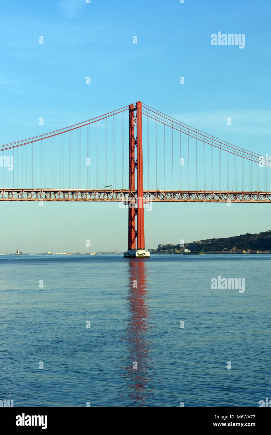 The 25th of April bridge, Lisbon, Portugal Stock Photo - Alamy
