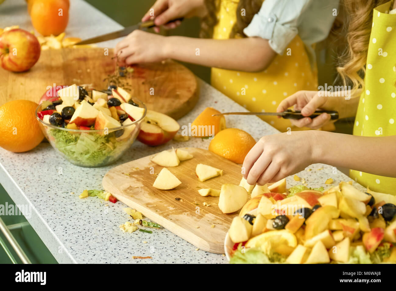 Hands of child cooking Stock Photo - Alamy