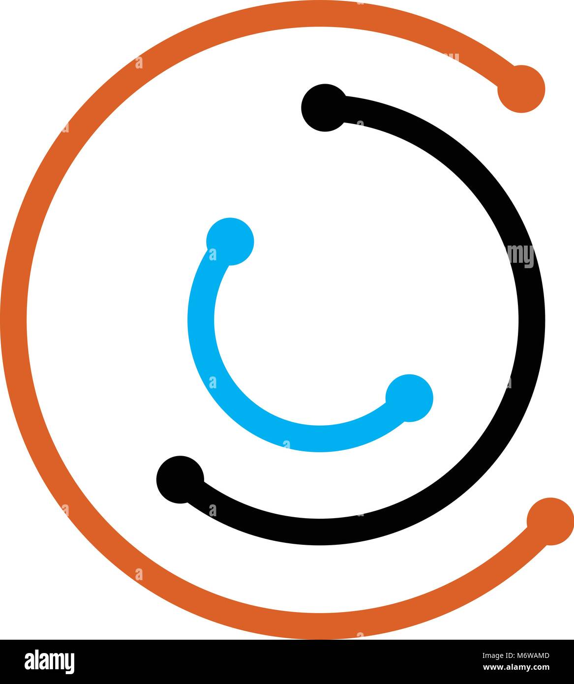 Electric Connection Logo Design Template Vector Stock Vector Image ...