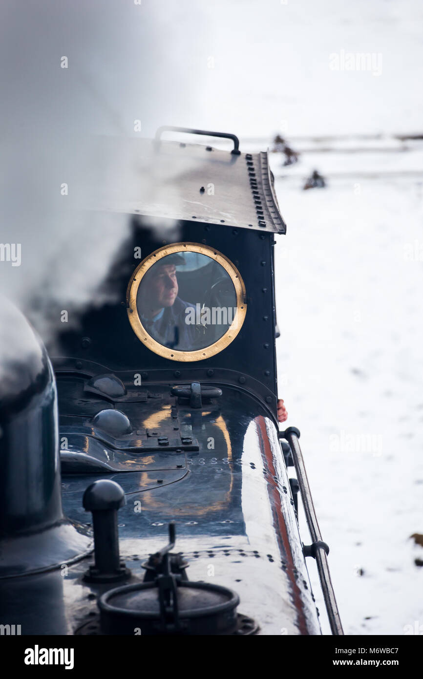 Steam Locomotive Cab Stock Photos & Steam Locomotive Cab Stock Images ...