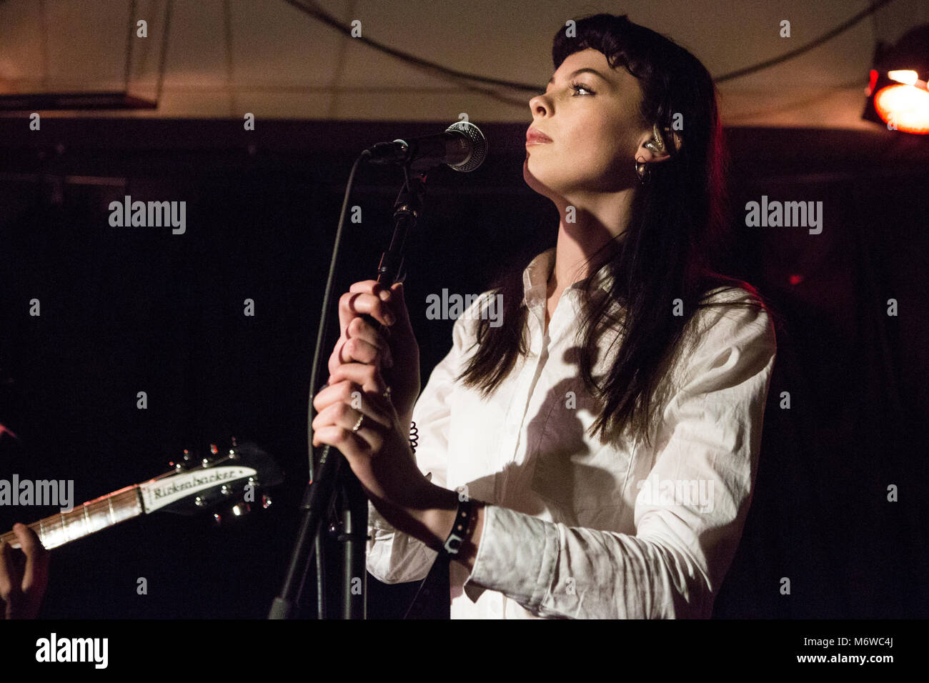 Norway, Oslo - March 2, 2018. The Swedish indie pop band The Sun Days ...