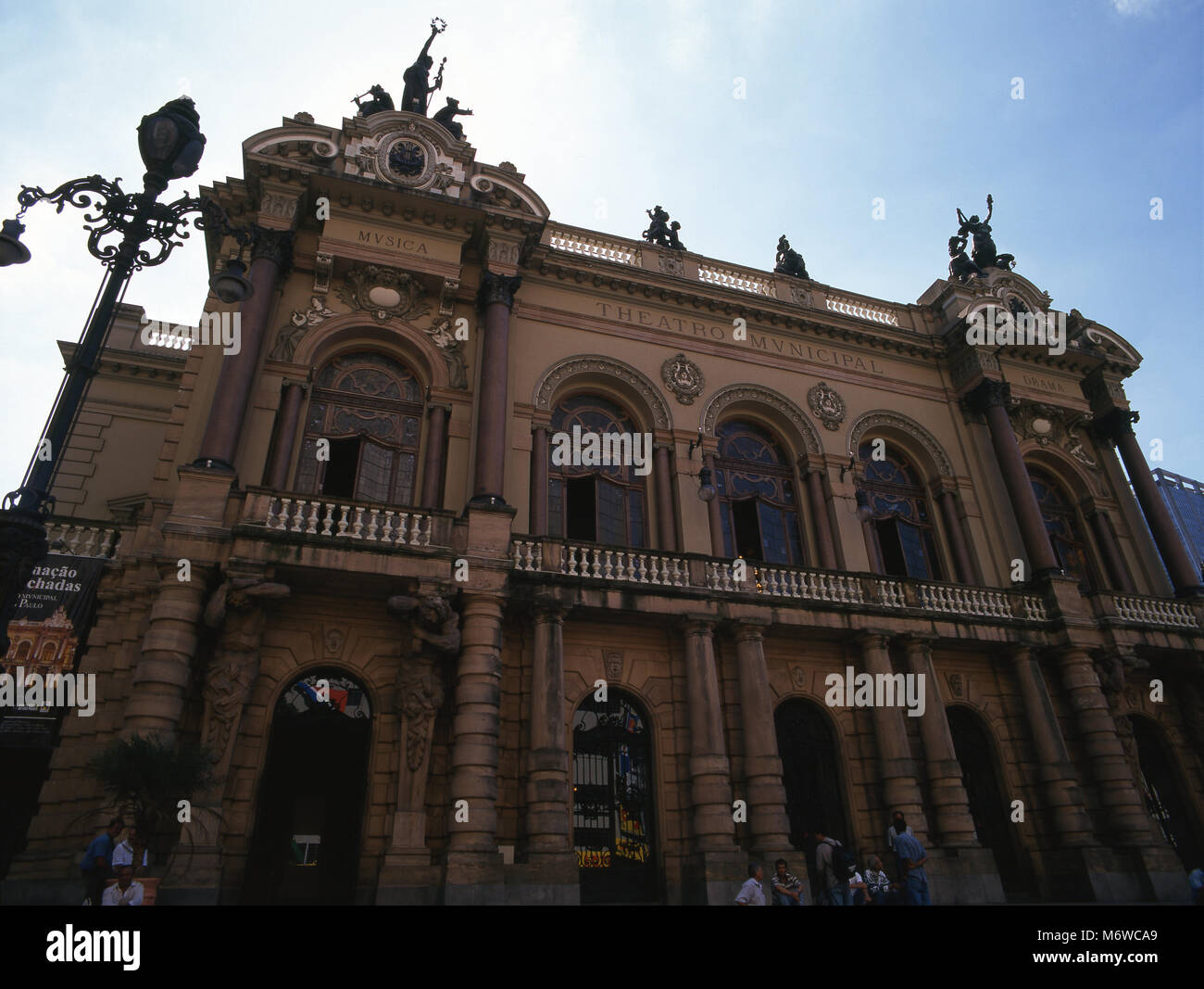 Municipal Theater, Center, Sao Paulo, Brazil Stock Photo - Alamy