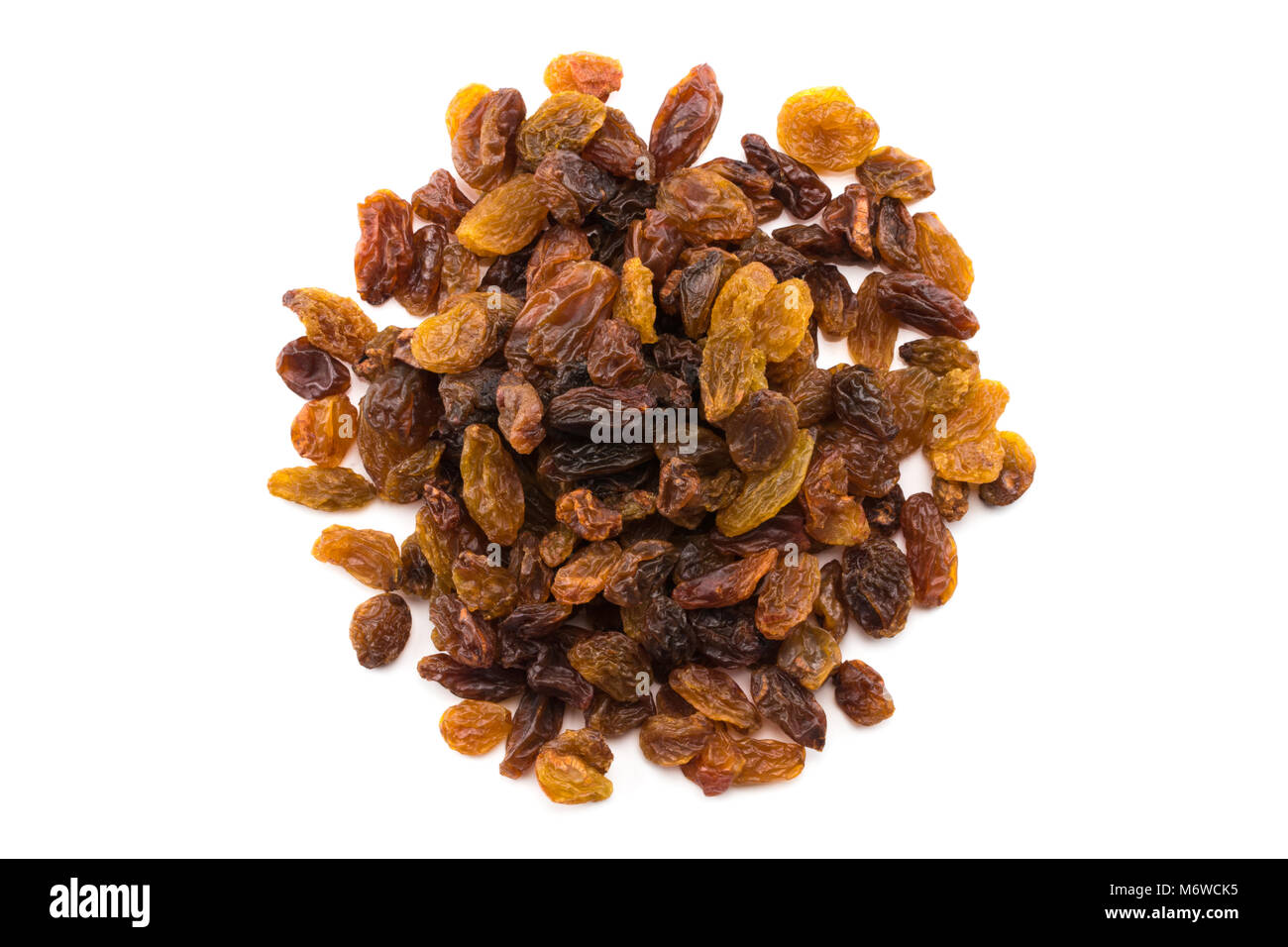Dried raisins isolated on white background. With clipping path Stock ...