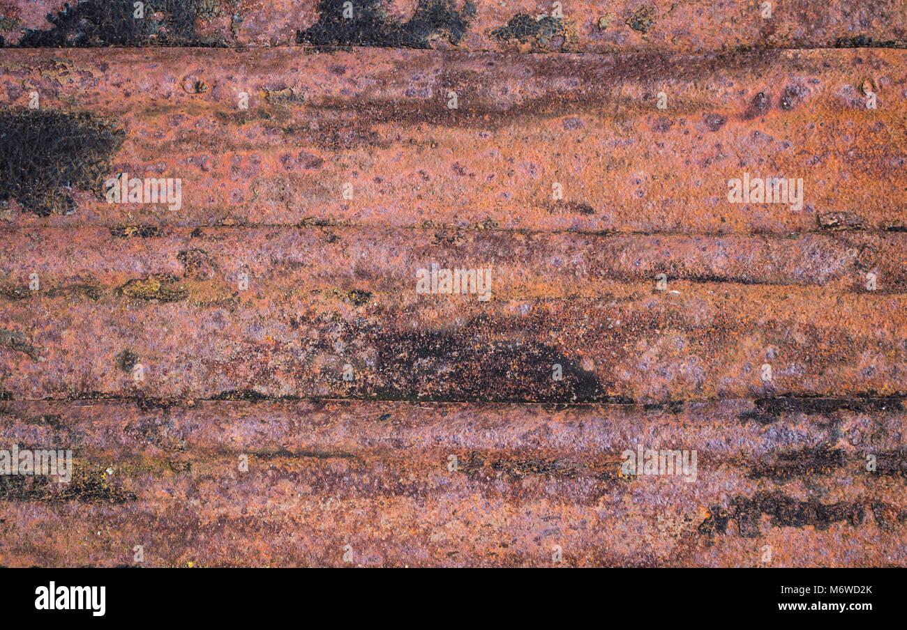 Worn dark brown rusty metal texture background Stock Photo - Alamy