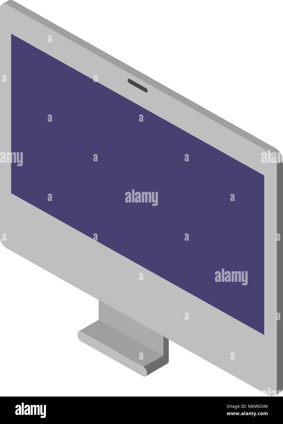 computer display isometric icon Stock Vector Image & Art - Alamy