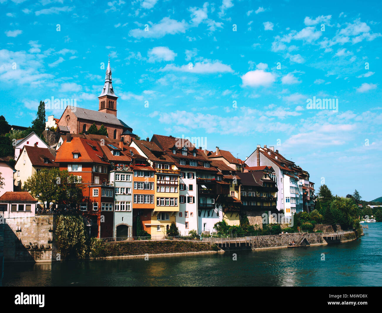 The city Laufenburg am Rhein, Germany Stock Photo - Alamy