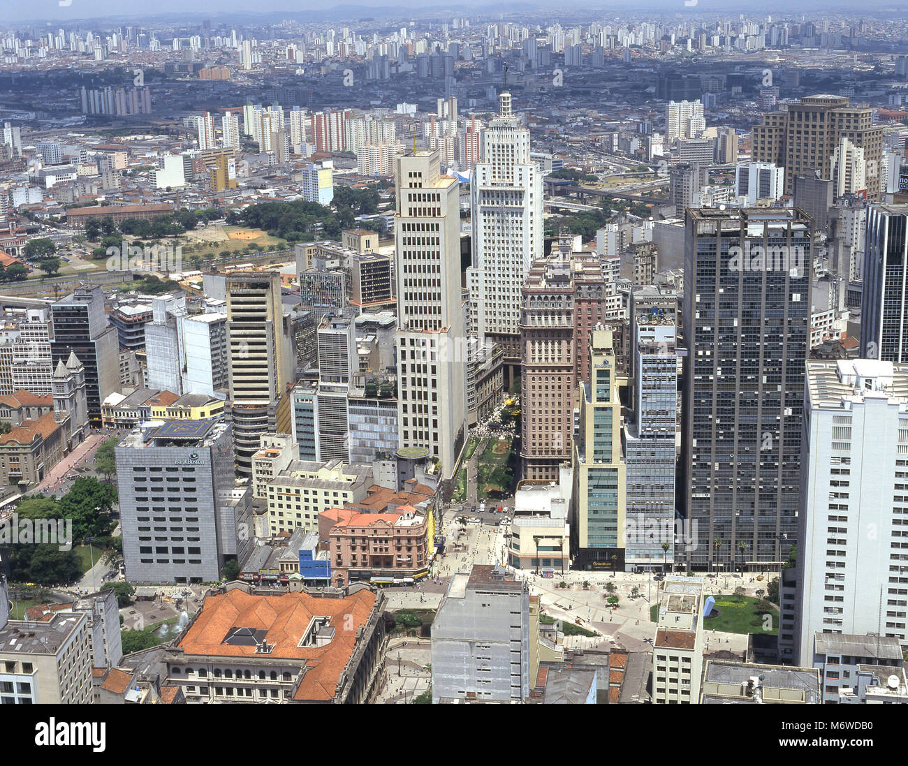 Anhangabau Valley, Sao Paulo, Brazil Stock Photo - Alamy
