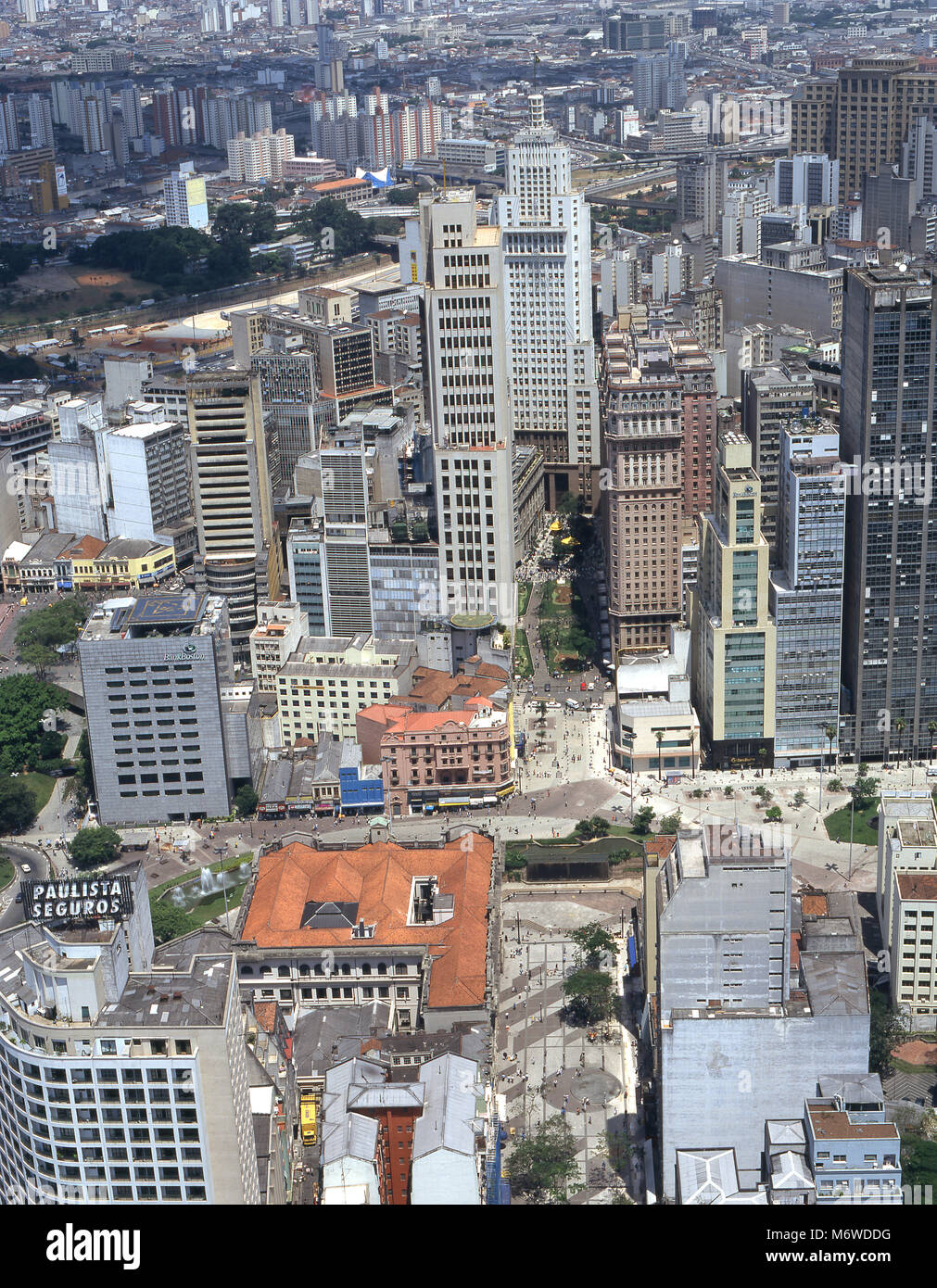 Anhangabau Valley, Sao Paulo, Brazil Stock Photo - Alamy