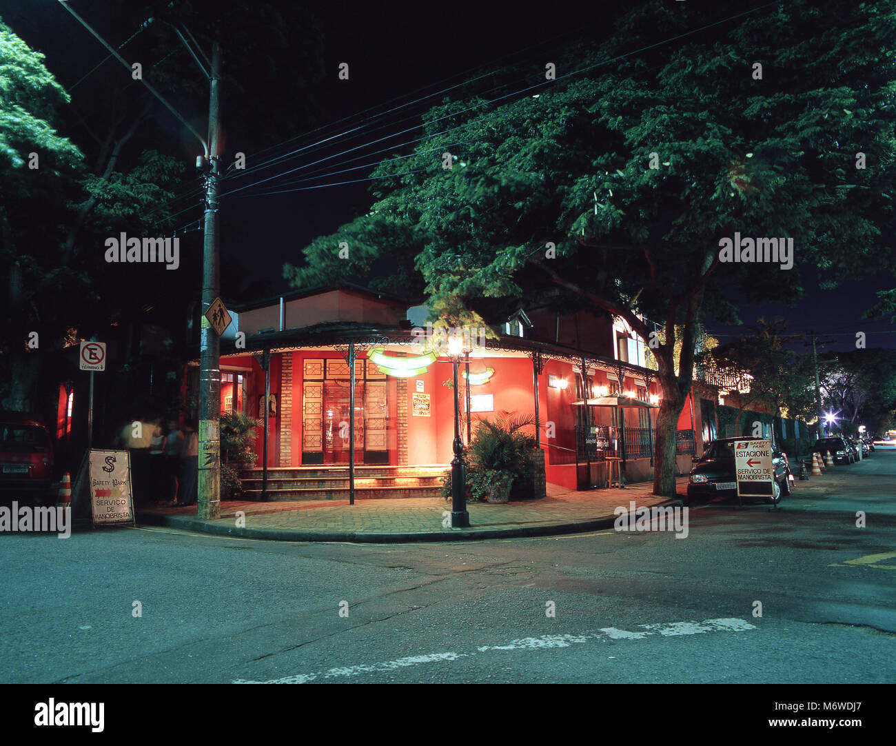 Bourbon Street, Moema, Sao Paulo, Brazil Stock Photo - Alamy