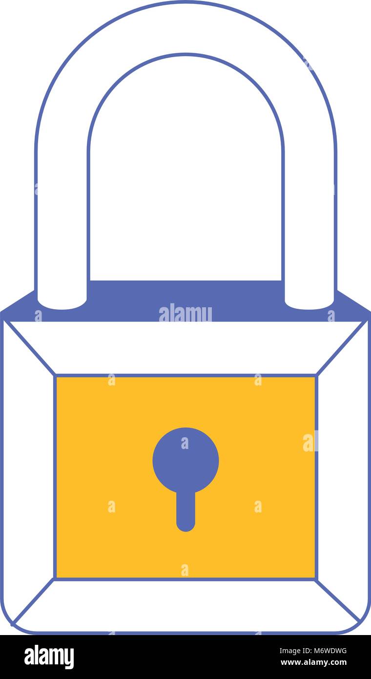 safe secure padlock icon Stock Vector Image & Art - Alamy