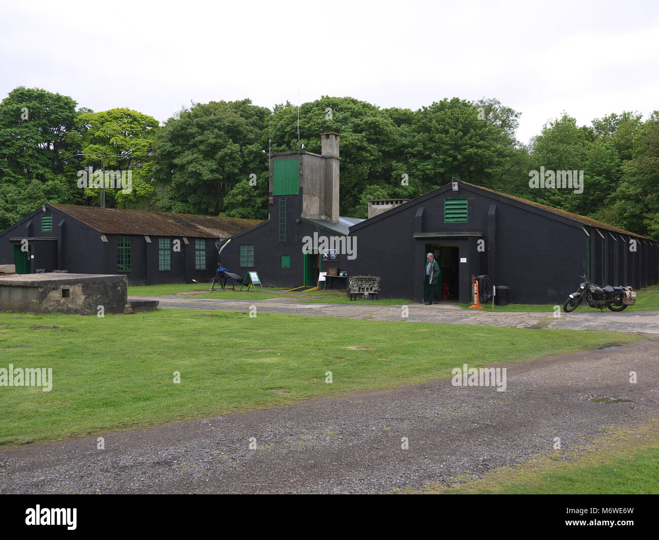 Thorpe camp visitor centre Lincolnshire Stock Photo - Alamy