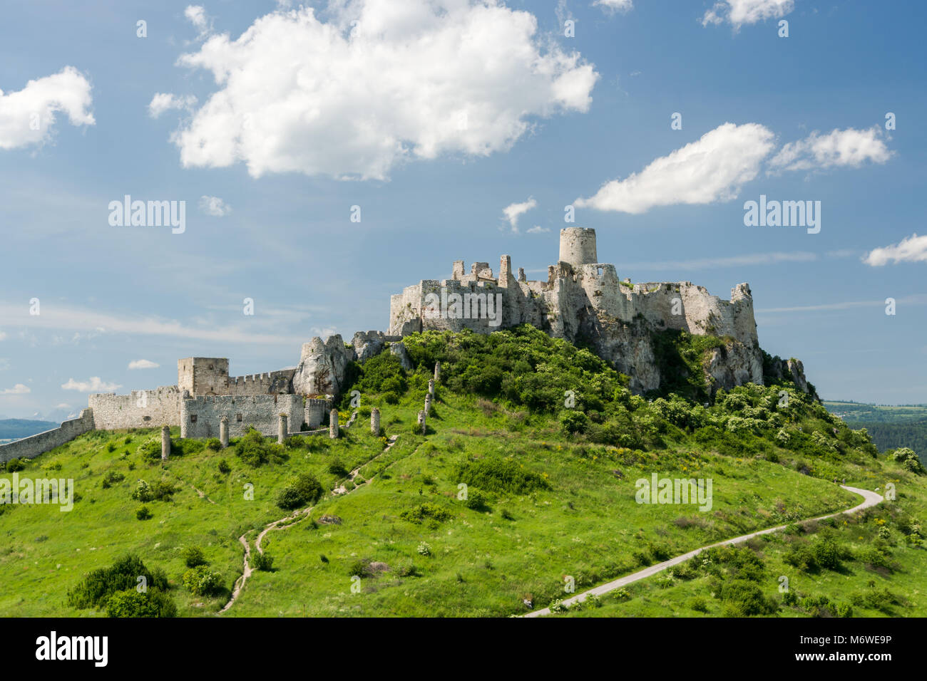 The cultural heritage of spis castle hi-res stock photography and ...