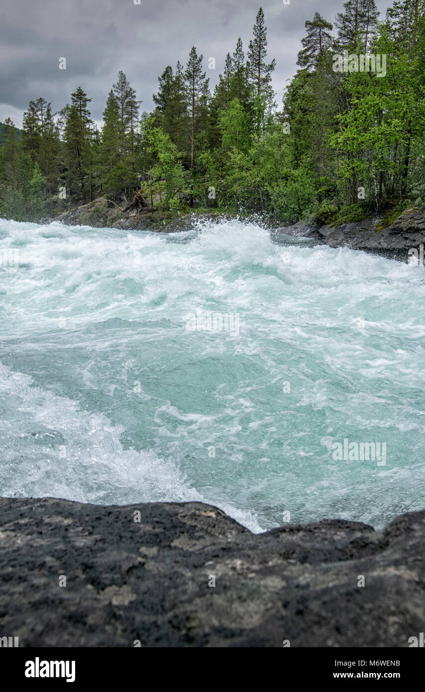 The River Foss in Oppland, Norway Stock Photo - Alamy