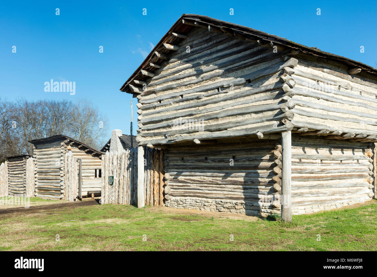 Mansker's Station - a reproduction of the 18th C. American frontier ...