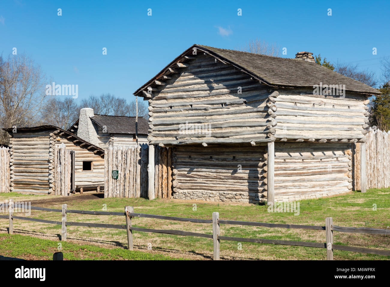 Stockade fort hi-res stock photography and images - Alamy