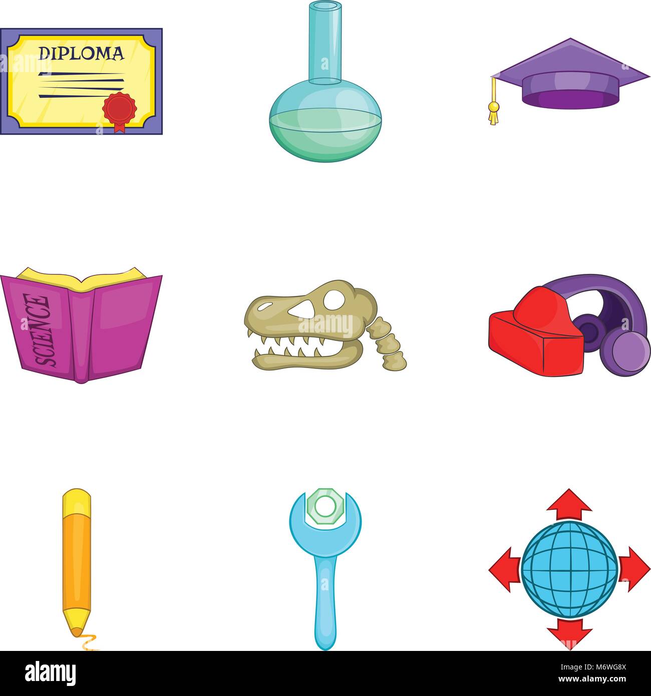 Human spirit icons set, cartoon style Stock Vector Image & Art - Alamy