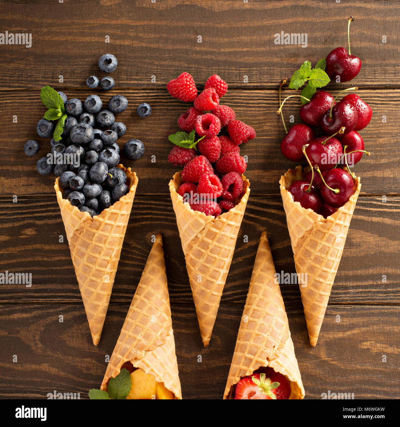 Healthy summer food hi-res stock photography and images - Alamy
