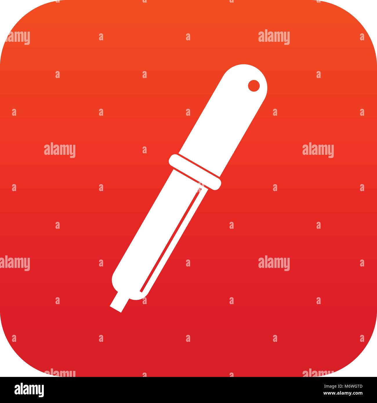 Color picker pipette icon digital red Stock Vector Image & Art - Alamy