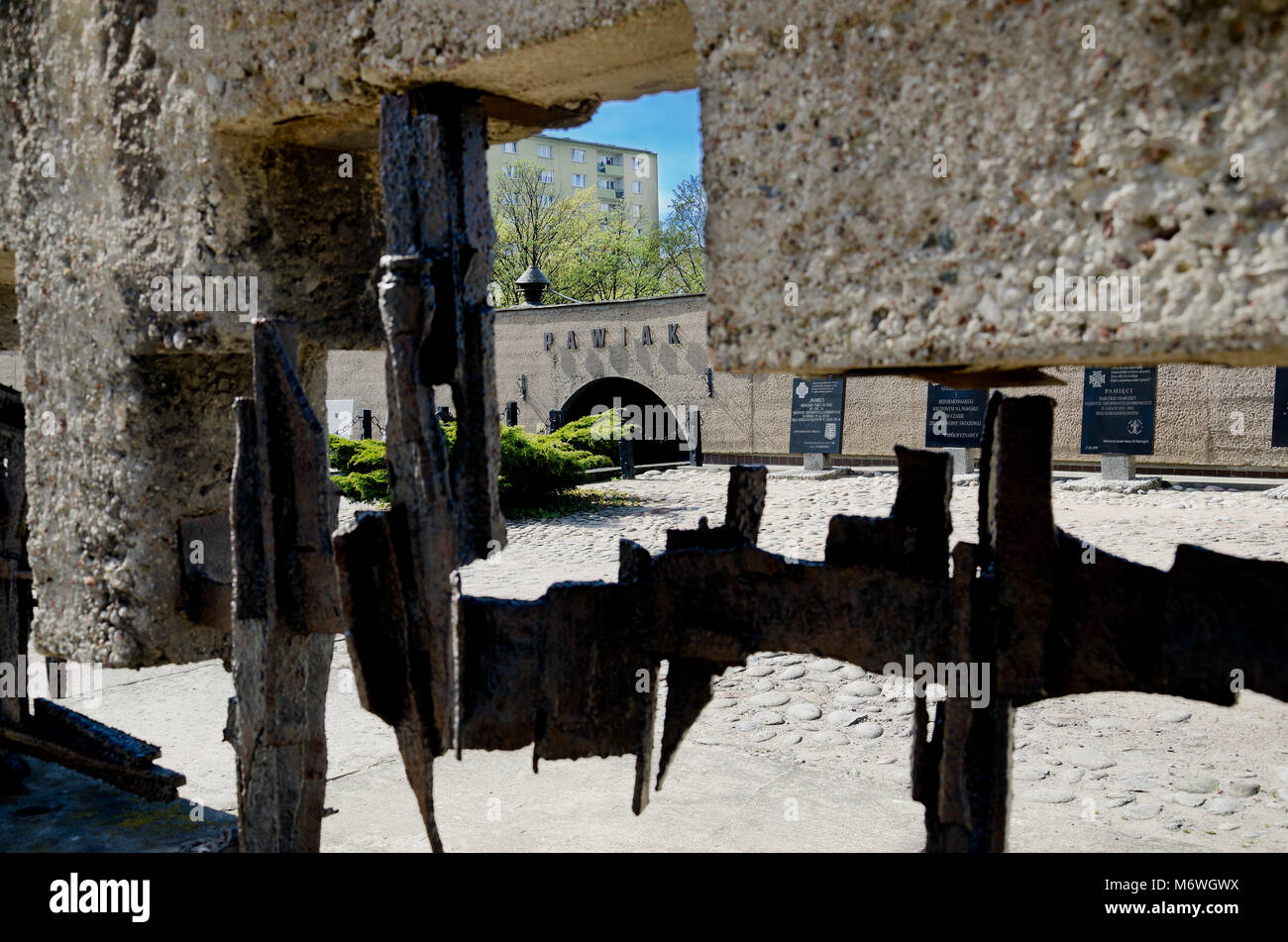 Warsaw pawiak prison museum hi-res stock photography and images - Alamy