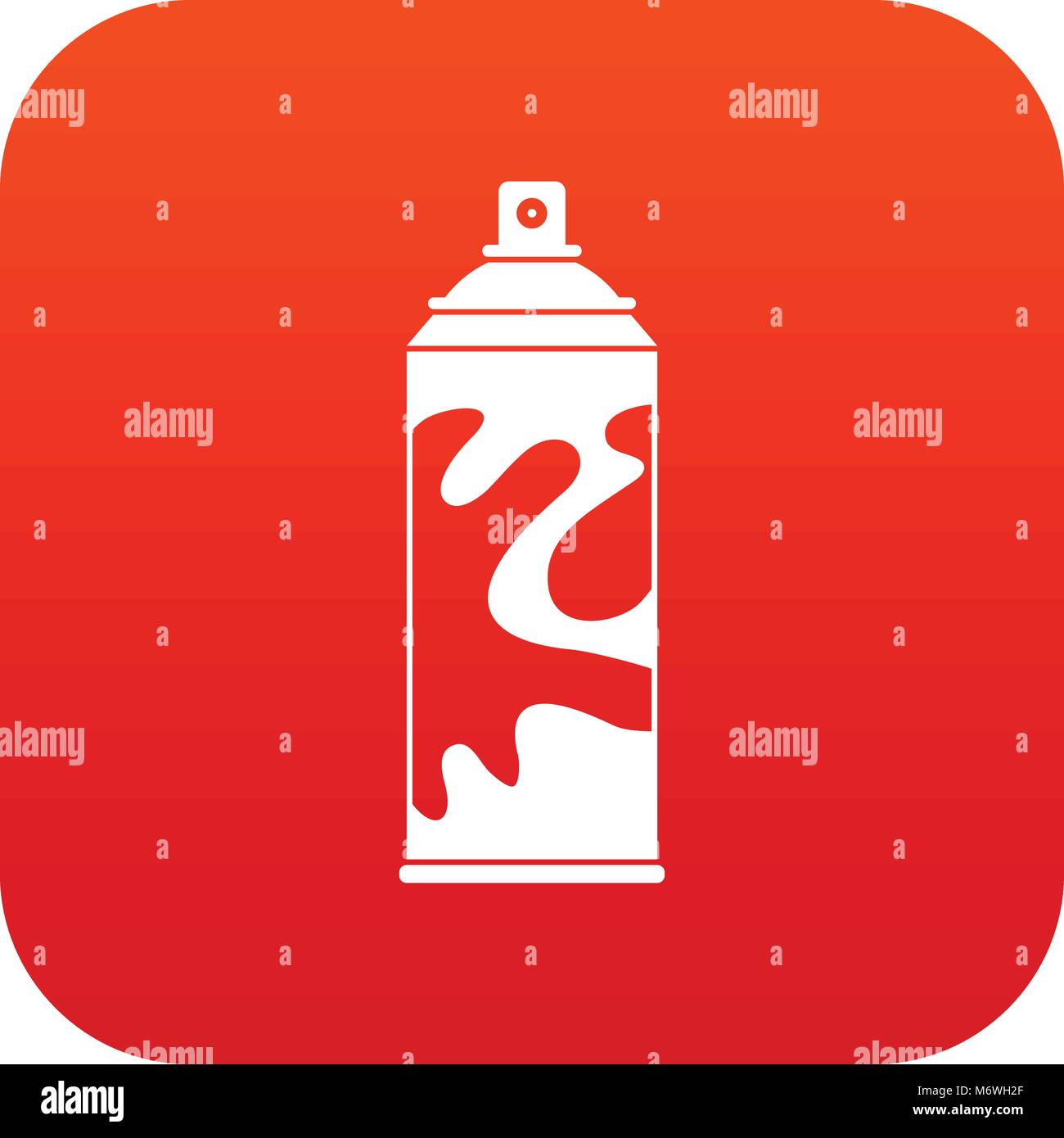Colored spray icon digital red Stock Vector Image & Art - Alamy